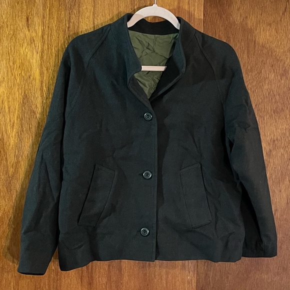 James Pringle | Jackets & Coats | James Pringle Dark Green Wool Jacket ...